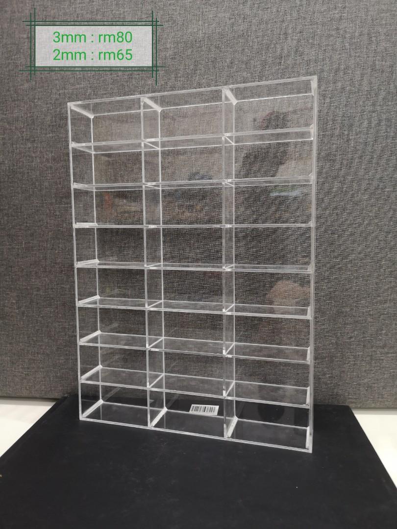 Hotwheels display rack for IKEA Detolf Glass Shelf, Hobbies & Toys ...