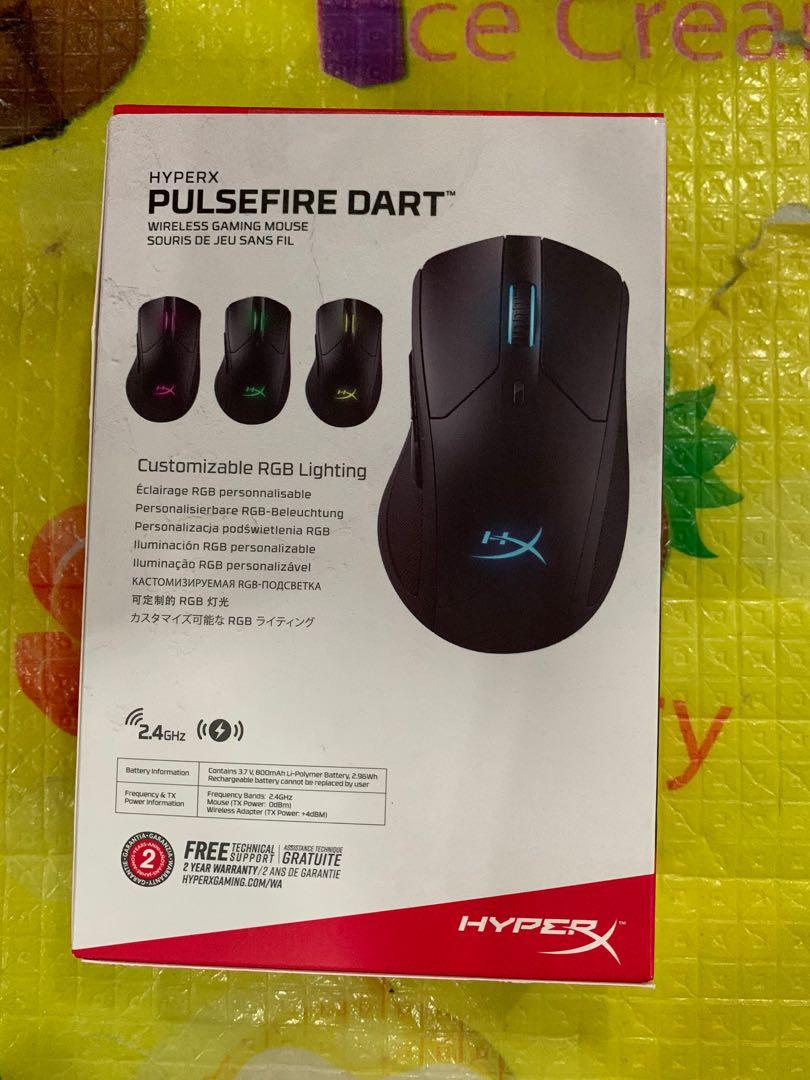 Wireless gaming mouse - HyperX PUlSE FIRE DART (Kingston pulsefire dart ...