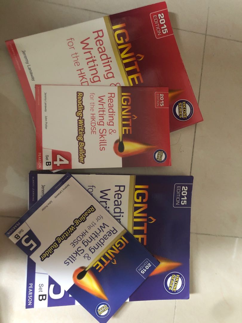 Ignite reading & writing skills for the HKDSE 4 5, 興趣及遊戲, 書本 & 文具, 書本及 ...
