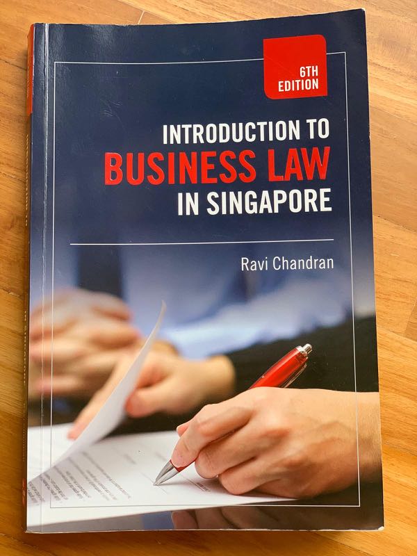 Introduction To Business Law - 6th Edition by Ravi Chandran for BSP1702, Computers & Tech ...