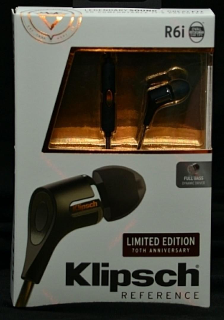Klipsch R6i Limited Edition - Local Warranty, Electronics, Audio on ...