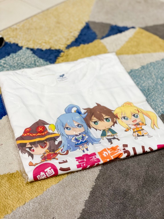 KonoSuba Legend of Crimson Movie T-Shirt and Poster, Hobbies & Toys ...