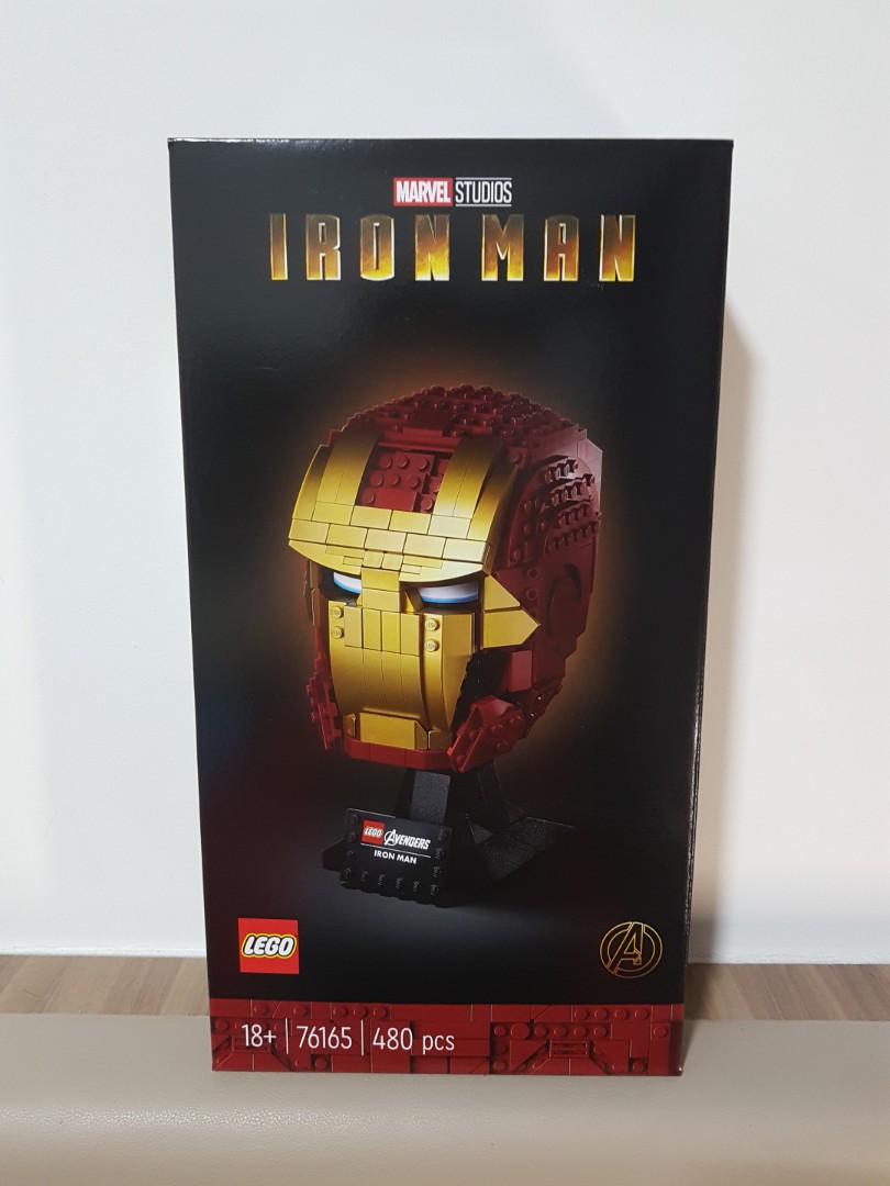 LEGO Superheroes 76165 Iron Man Helmet, Hobbies & Toys, Toys & Games on ...