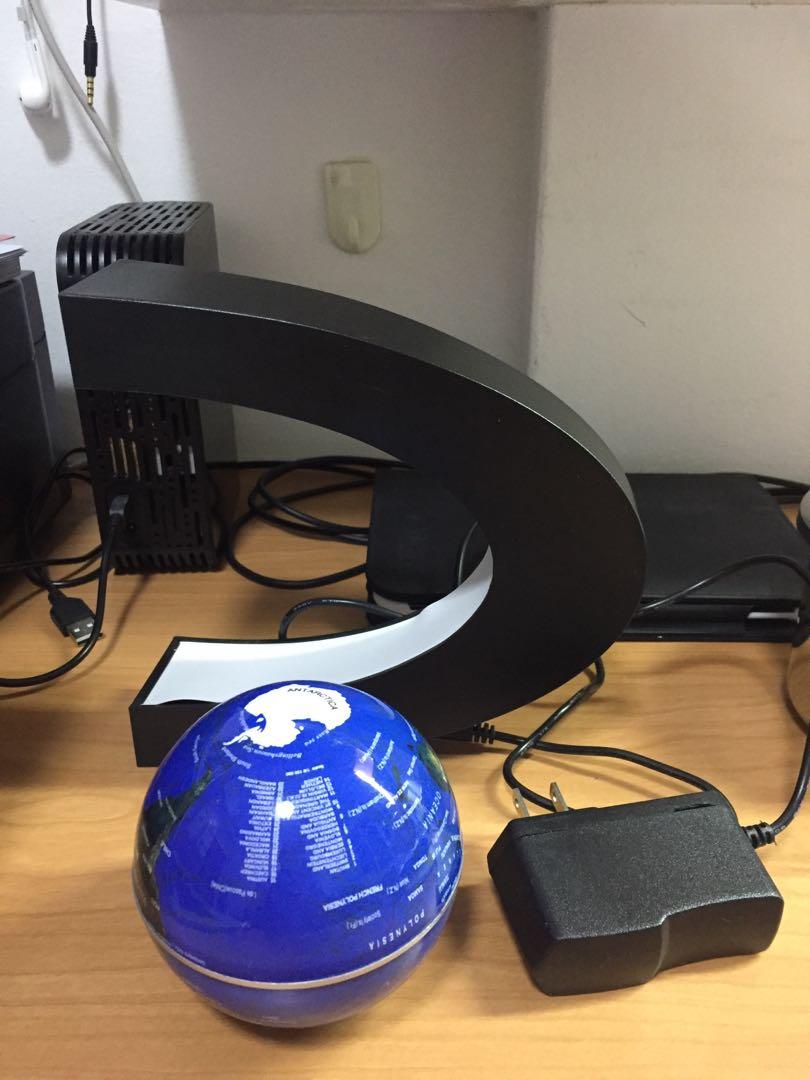 Levitation Anti Gravity Floating Globe World Map with LED Light ...