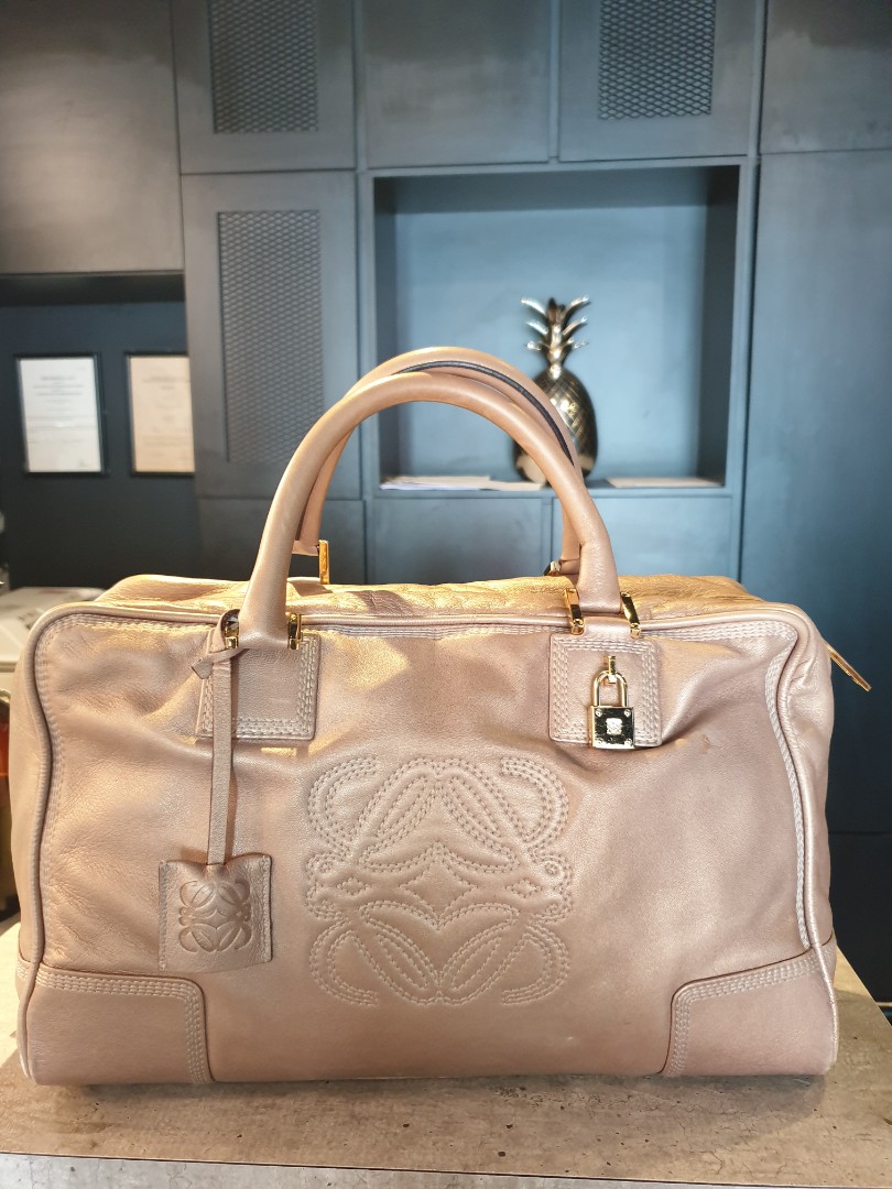 Loewe Metallic Gold Bag, Luxury, Bags & Wallets, Handbags on Carousell