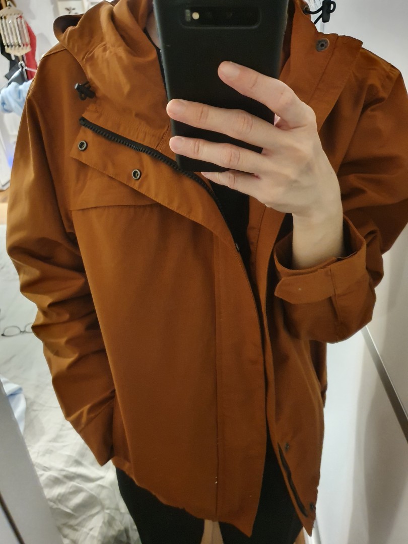 Muji waterproof jacket, Women's Fashion, Coats, Jackets and Outerwear ...