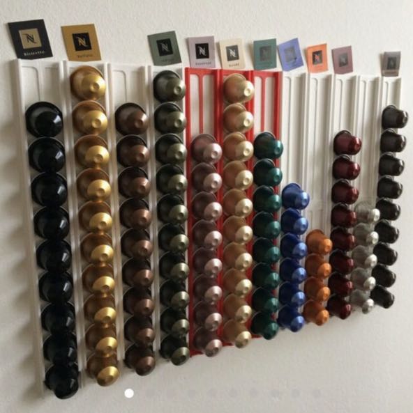 Nespresso Capsule Wall Mount Holder, Home Appliances, Kitchenware on ...