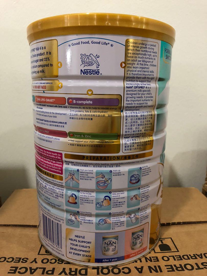 Nestle Nan kid 4, Babies & Kids, Nursing & Feeding, Weaning & Toddler ...