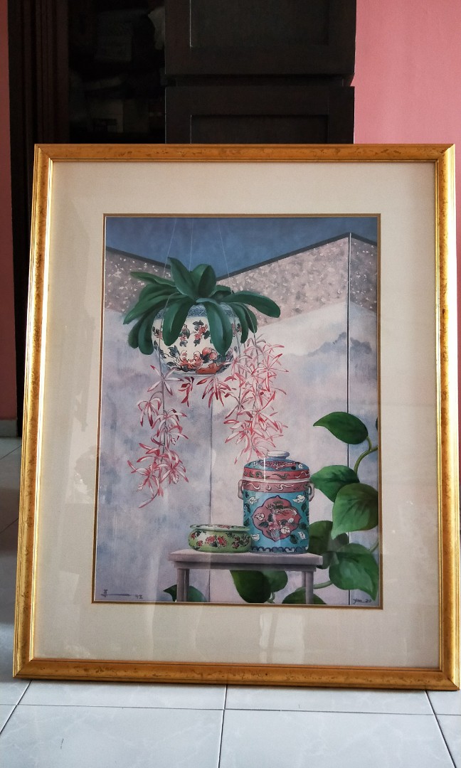 Peranakan painting , Hobbies & Toys, Stationery & Craft, Art & Prints on Carousell
