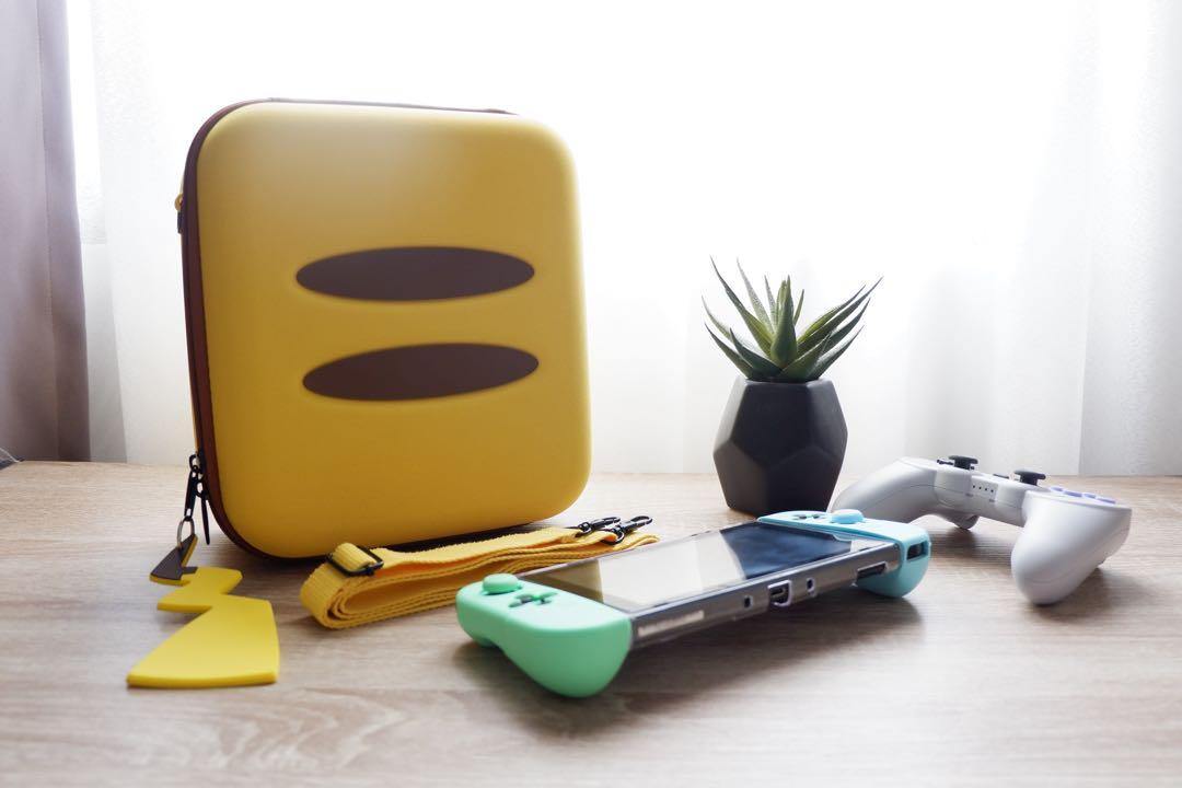 Pikachu Carrying Case for Nintendo Switch, Video Gaming, Gaming ...