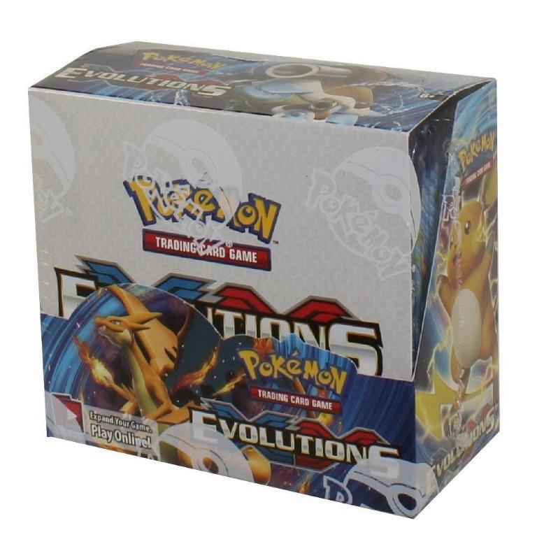 Pokemon Evolutions Booster Box, Hobbies & Toys, Toys & Games on Carousell