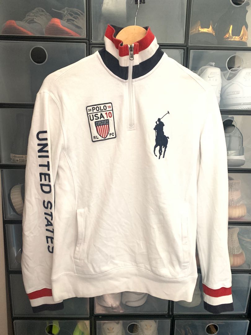 Polo Rl quarter zip sweater, Men's Fashion, Tops & Sets, Tshirts & Polo ...