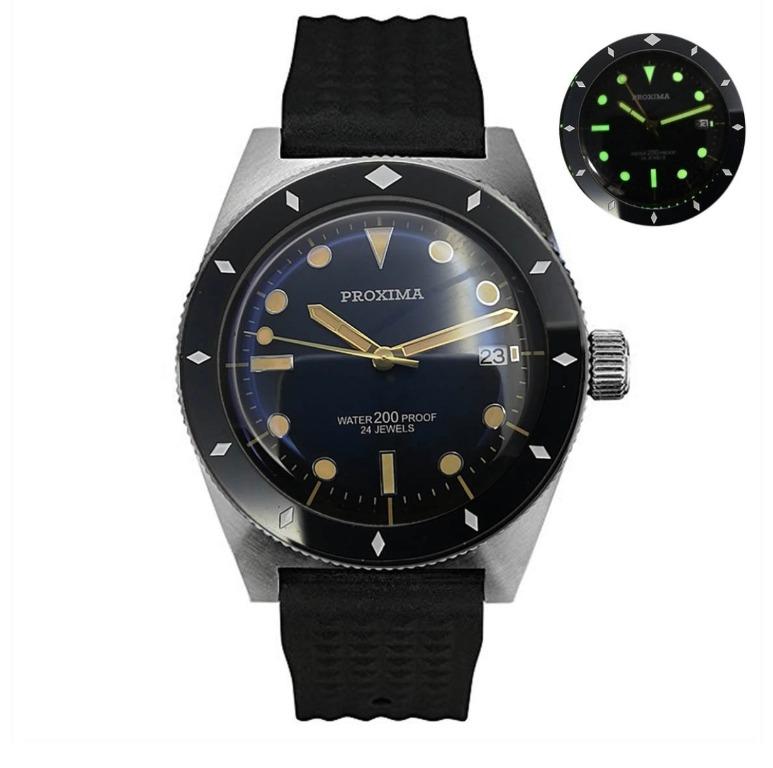 PROXIMA 65 HOMAGE MEN'S AUTOMATIC DIVE WATCH!, Men's Fashion, Watches ...