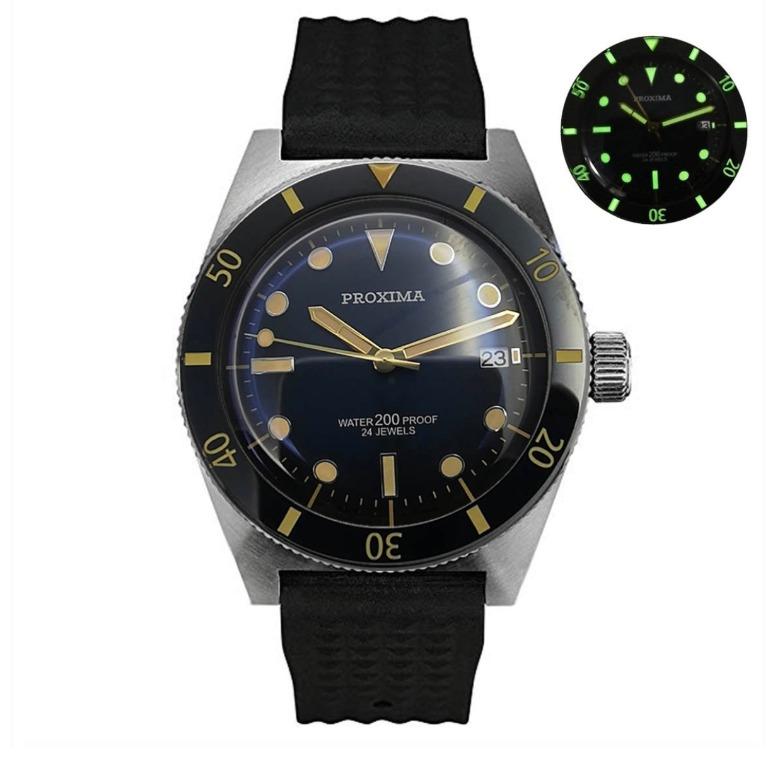 PROXIMA 65 HOMAGE MEN'S AUTOMATIC DIVE WATCH!, Men's Fashion, Watches ...