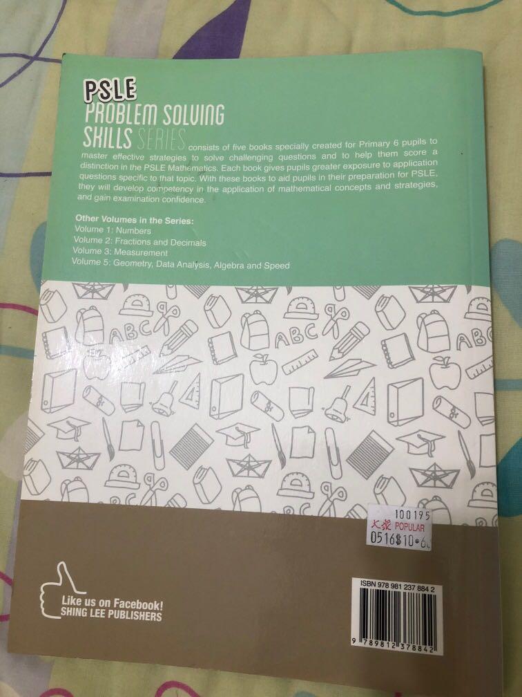 PSLE mathematics problem solving skills, Hobbies & Toys, Books ...
