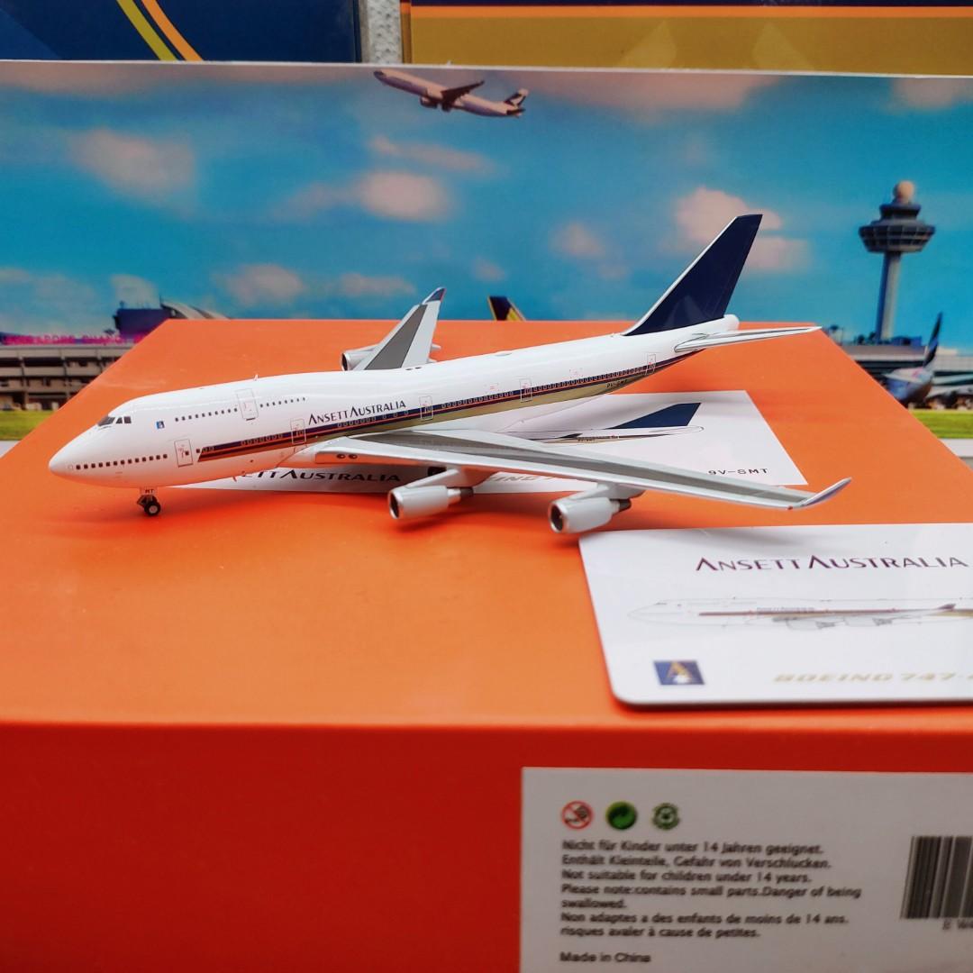 1:400 B747-400ER Ansett Australia (Singapore Airlines Hybrid), Hobbies ...