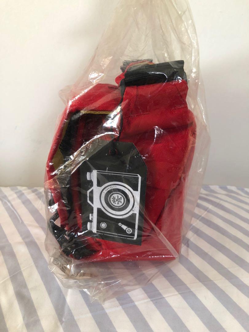 Red Canon Crumpler 5 Million Dollar camera bag BNWT, Photography ...