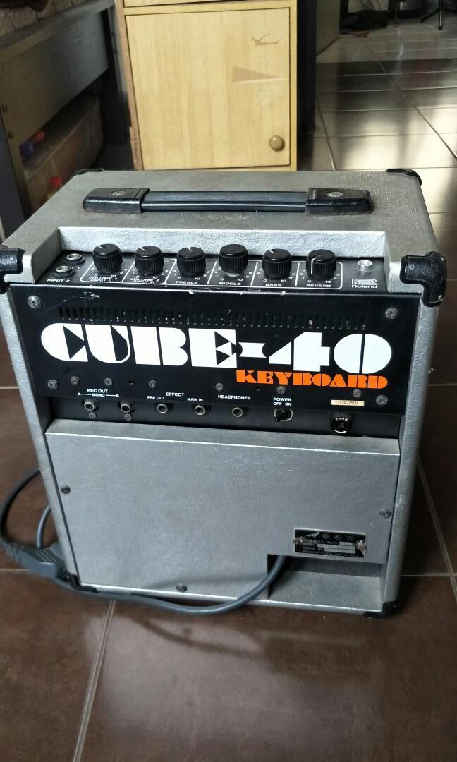 Roland Keyboard Cube-40, Hobbies & Toys, Music & Media, Musical ...