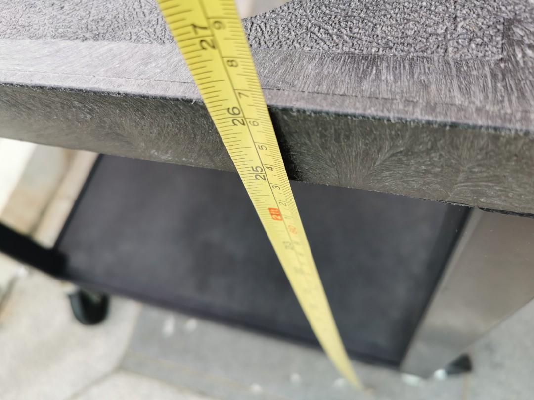 Luxor/H. Wilson The Tuffy Plastic trolley /cart (made in usa) , 2 tier ...