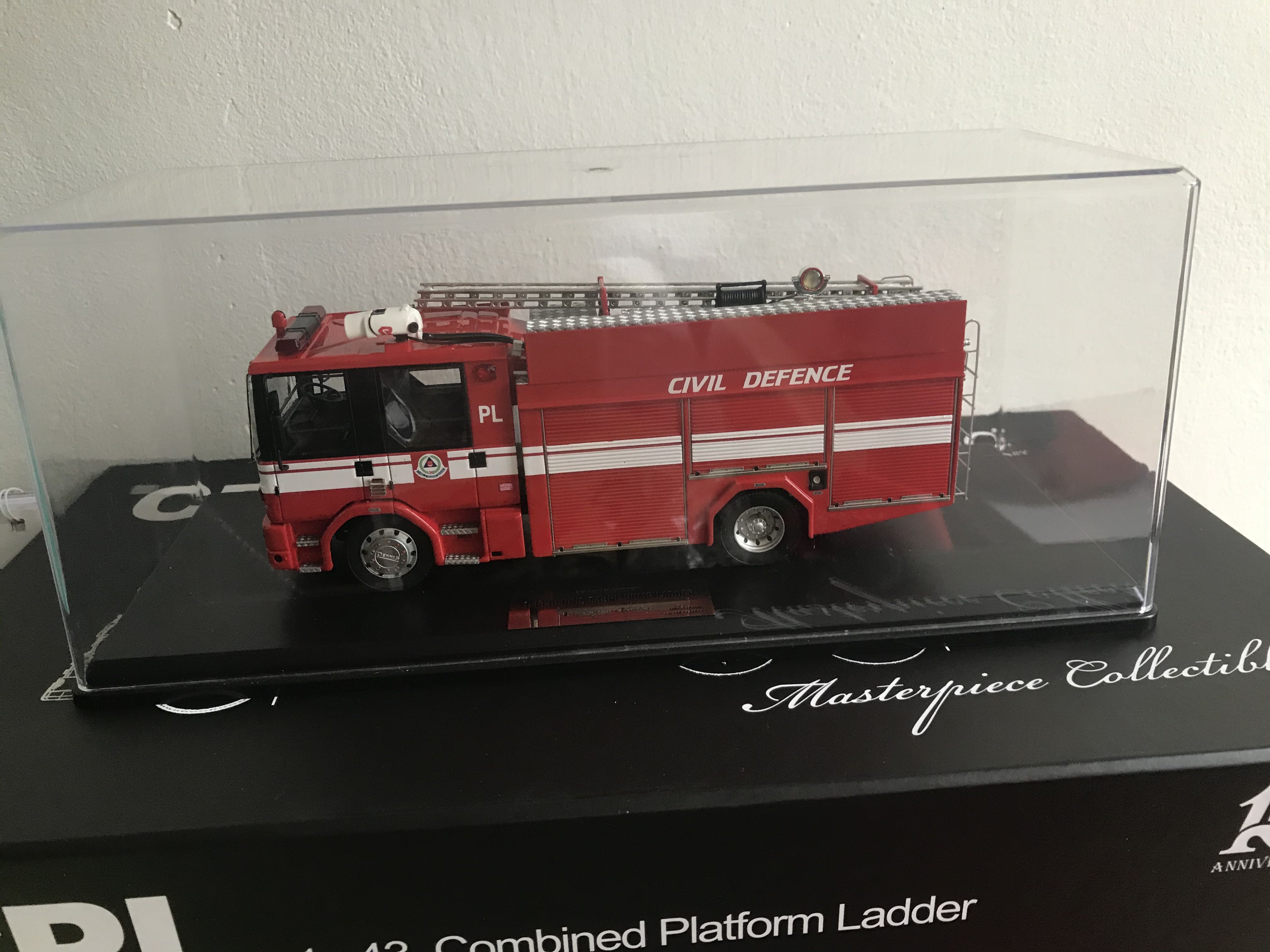 SCDF Pump Ladder, Hobbies & Toys, Memorabilia & Collectibles, Religious ...