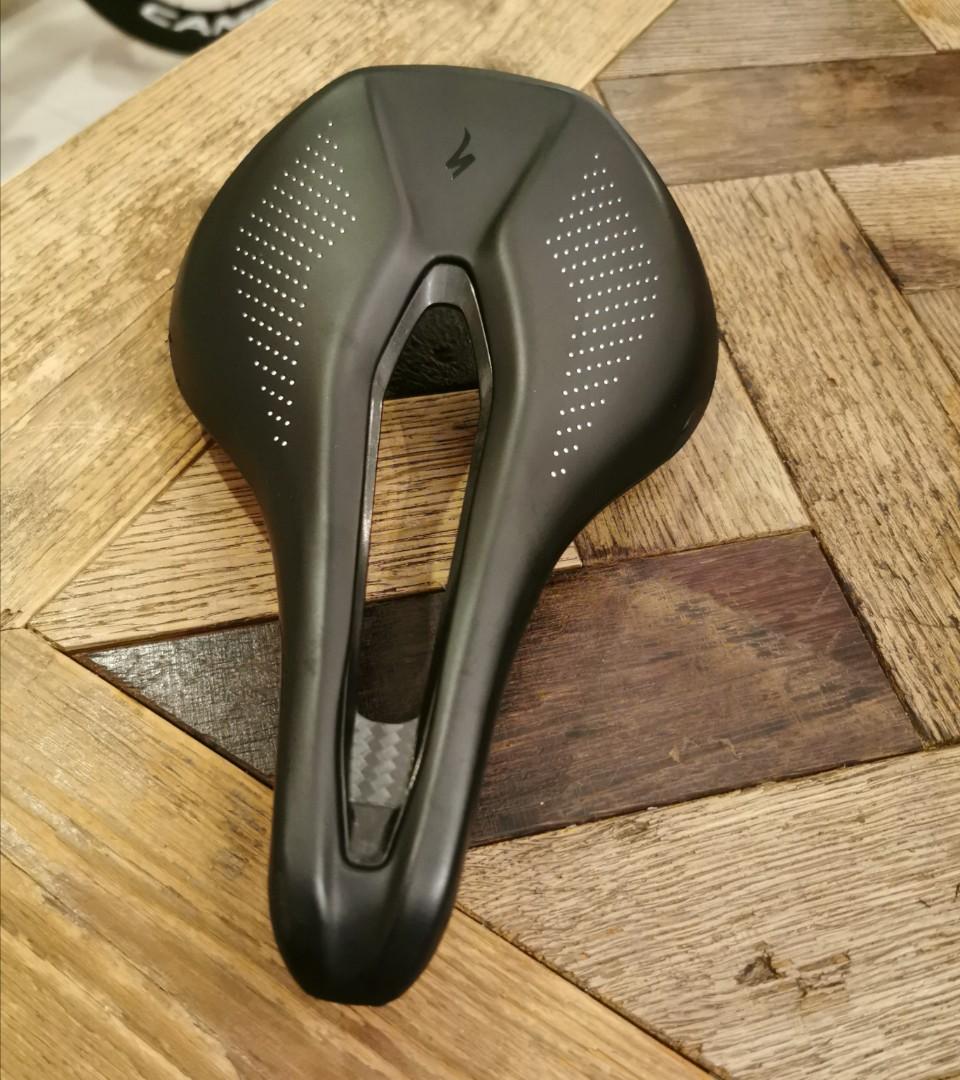 SPECIALIZED POWER PRO Saddle (143mm) - Carbon Fibre body with Titanium ...