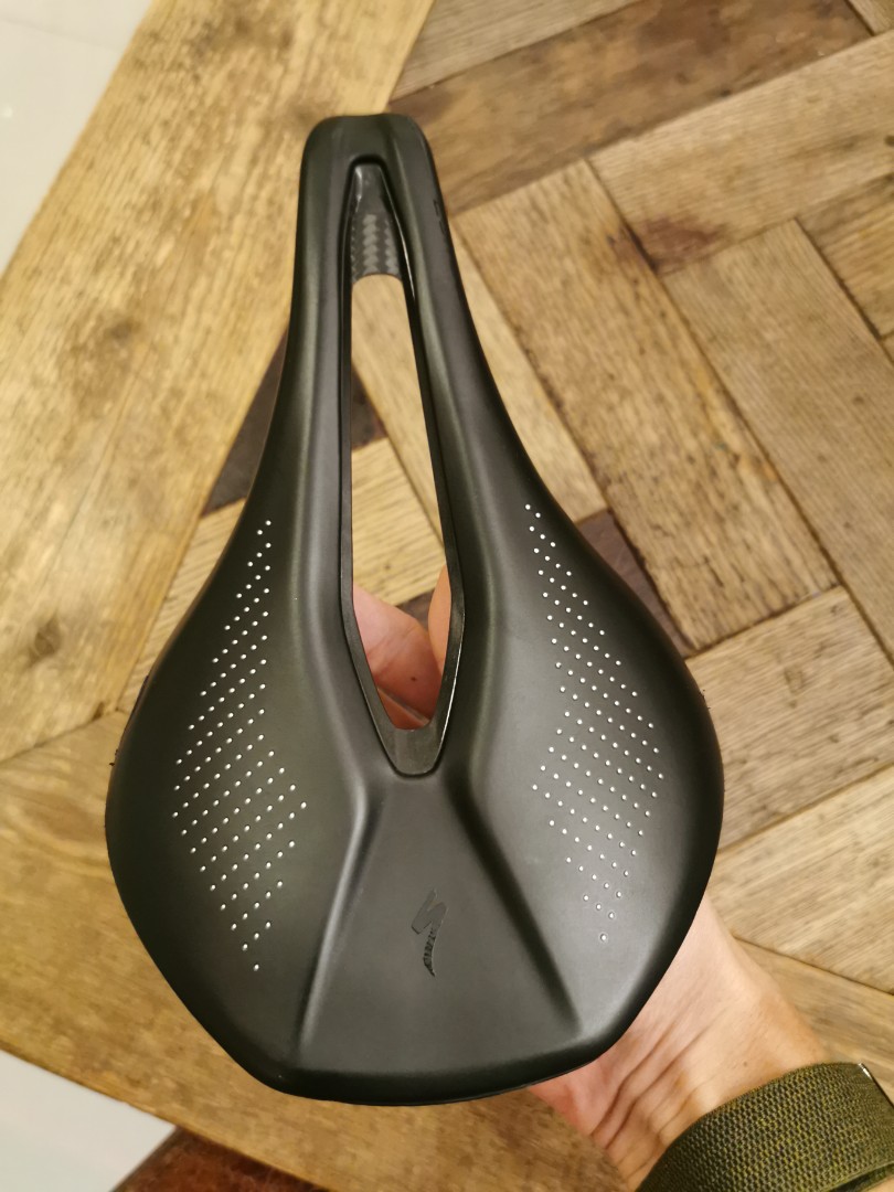 SPECIALIZED POWER PRO Saddle (143mm) - Carbon Fibre body with Titanium ...