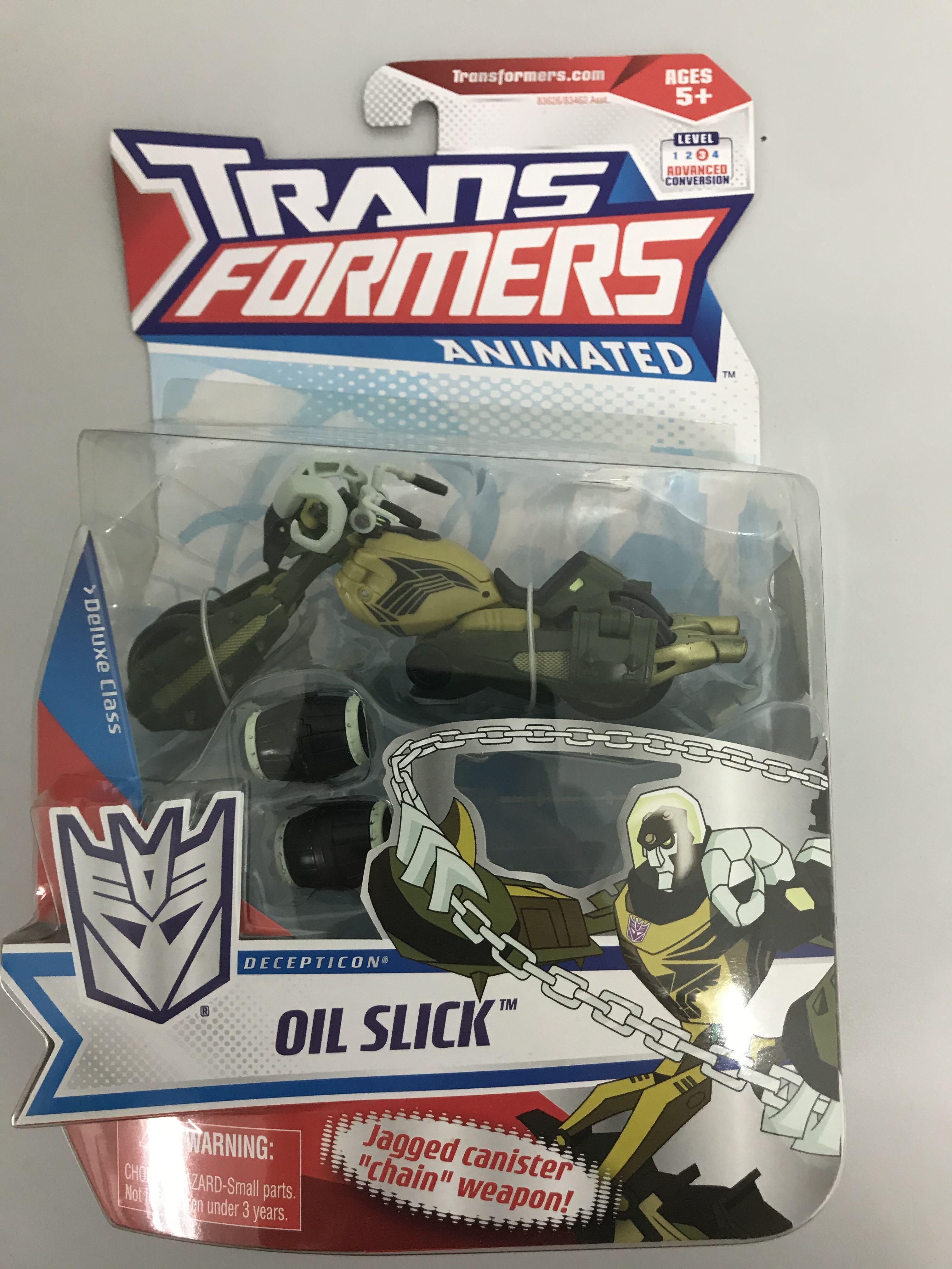Transformers animated oil slick, Hobbies & Toys, Toys & Games on Carousell