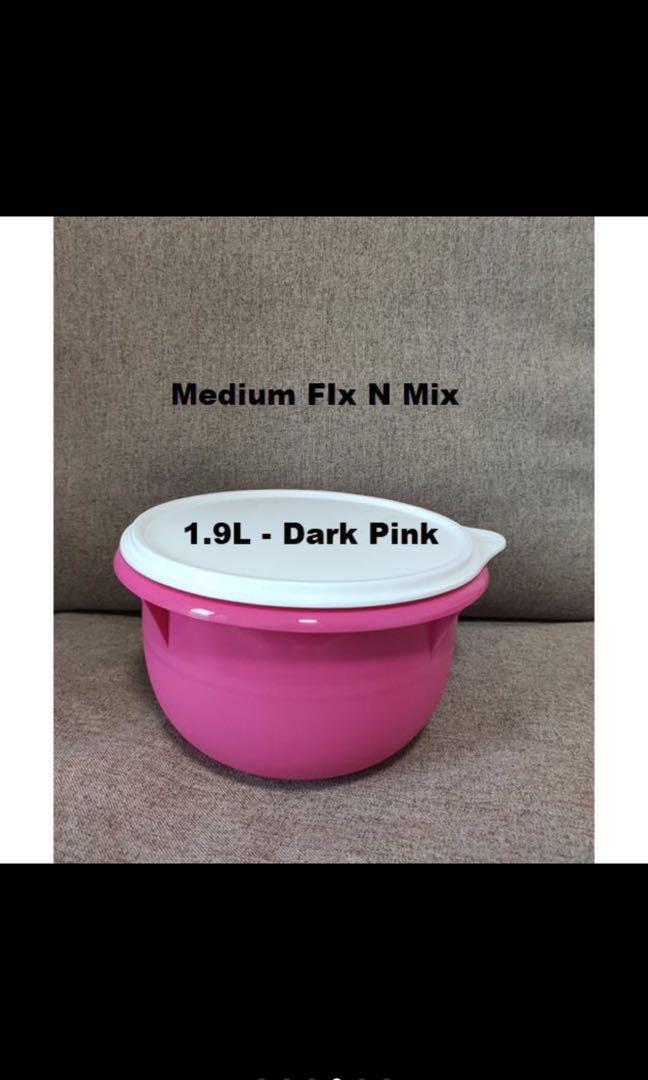 Tupperware medium Fix & mix bowl 1.9L (1) limited, Furniture & Home ...