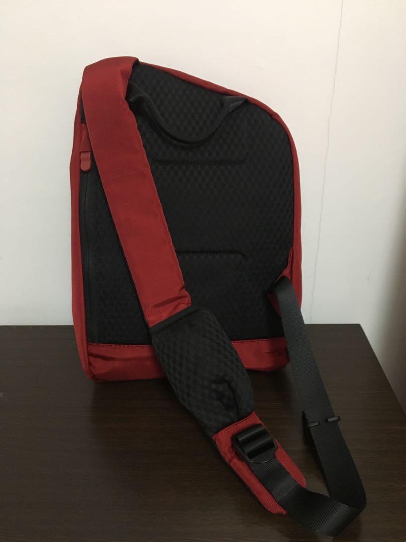 Victorinox red colour unisex sling bag, Men's Fashion, Bags, Backpacks ...