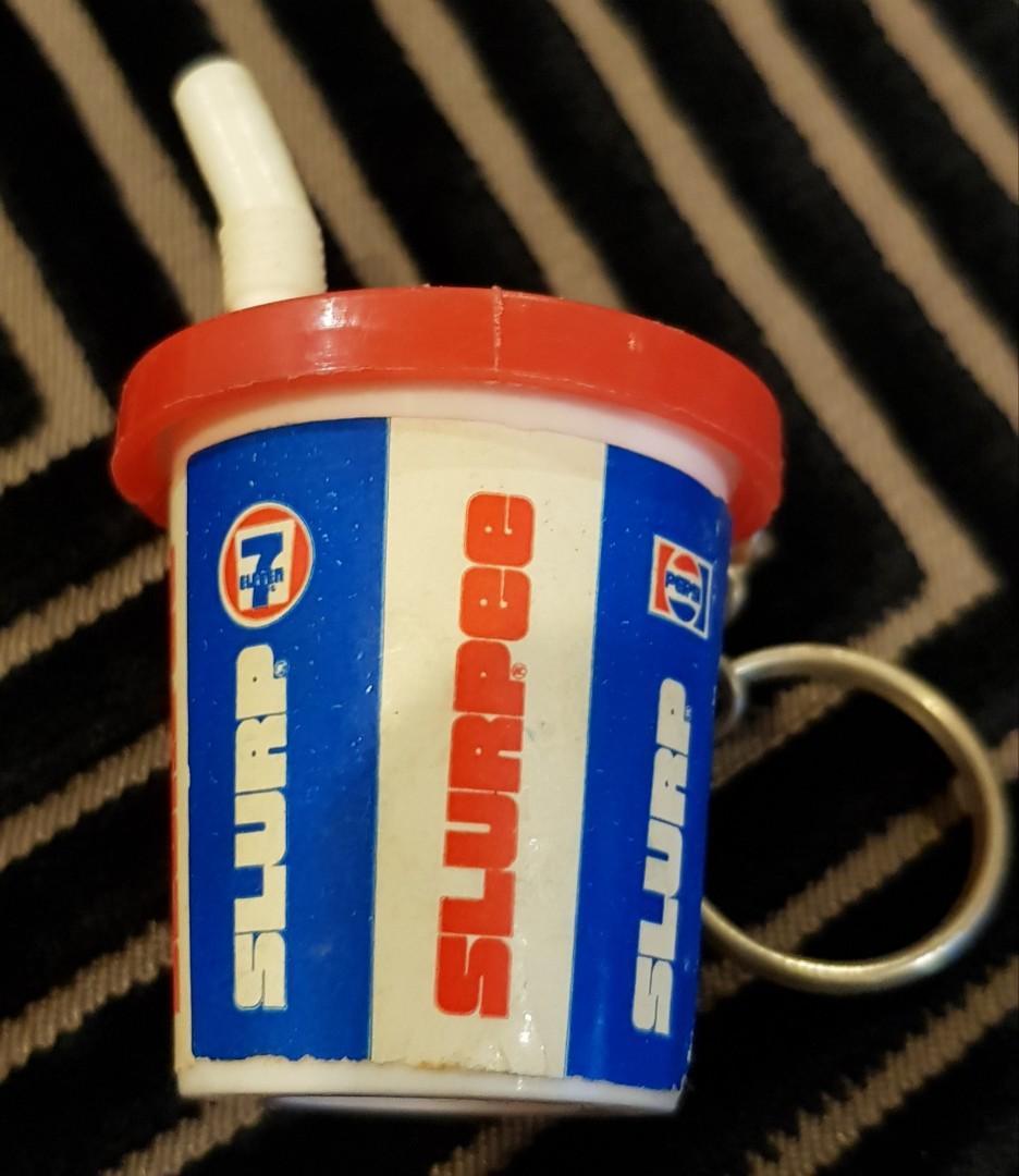 Vintage 7-Eleven Slurpee Keychain, Hobbies & Toys, Collectibles ...
