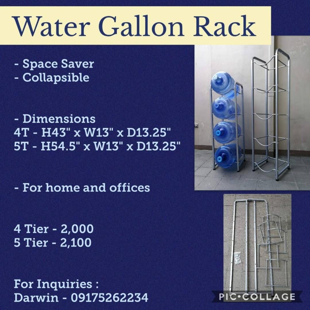 Water Gallon Rack, Furniture & Home Living, Gardening, Hose and ...
