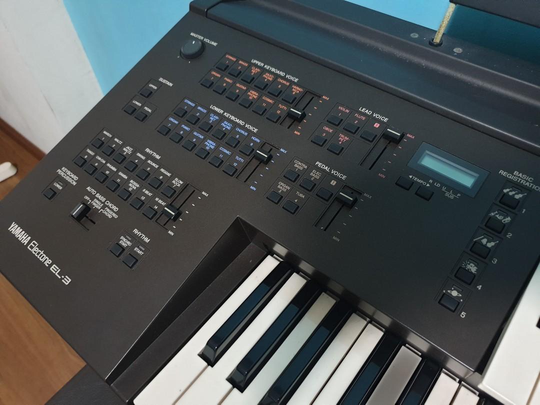 Electric piano/keyboard/organ - Yamaha Electone EL-3, Hobbies & Toys ...