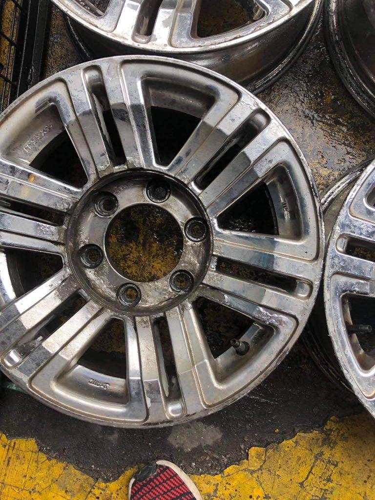 15" Isuzu Crosswind stock mags 6Holes pcd 139 1pc centercap missing ...