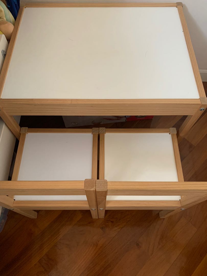 [80% new] Ikea 兒童枱及椅, 兒童＆孕婦用品, 兒童傢具, 兒童傢具 - 桌子及椅子 - Carousell