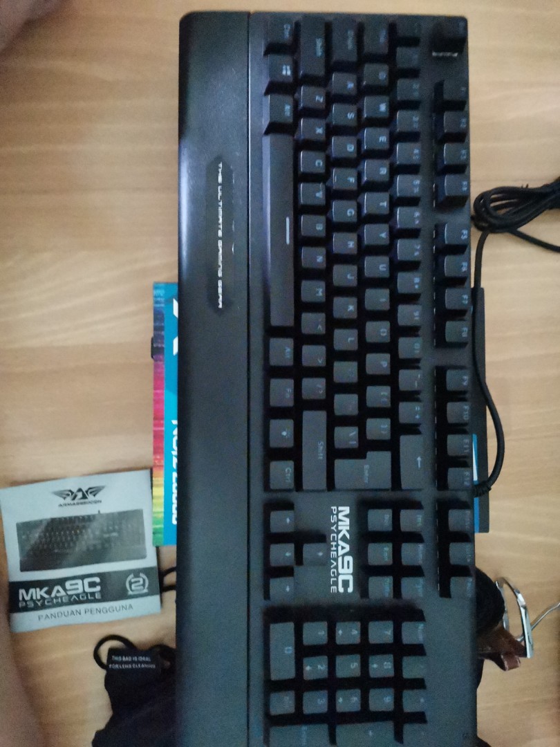 Armageddon MKA9C Psycheagle Gaming Keyboard., Computers & Tech, Parts ...