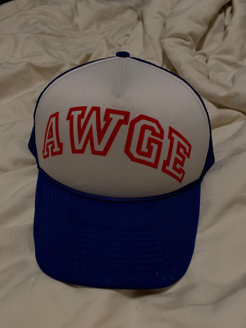 AWGE Trucker, Men's Fashion, Watches & Accessories, Caps & Hats on ...