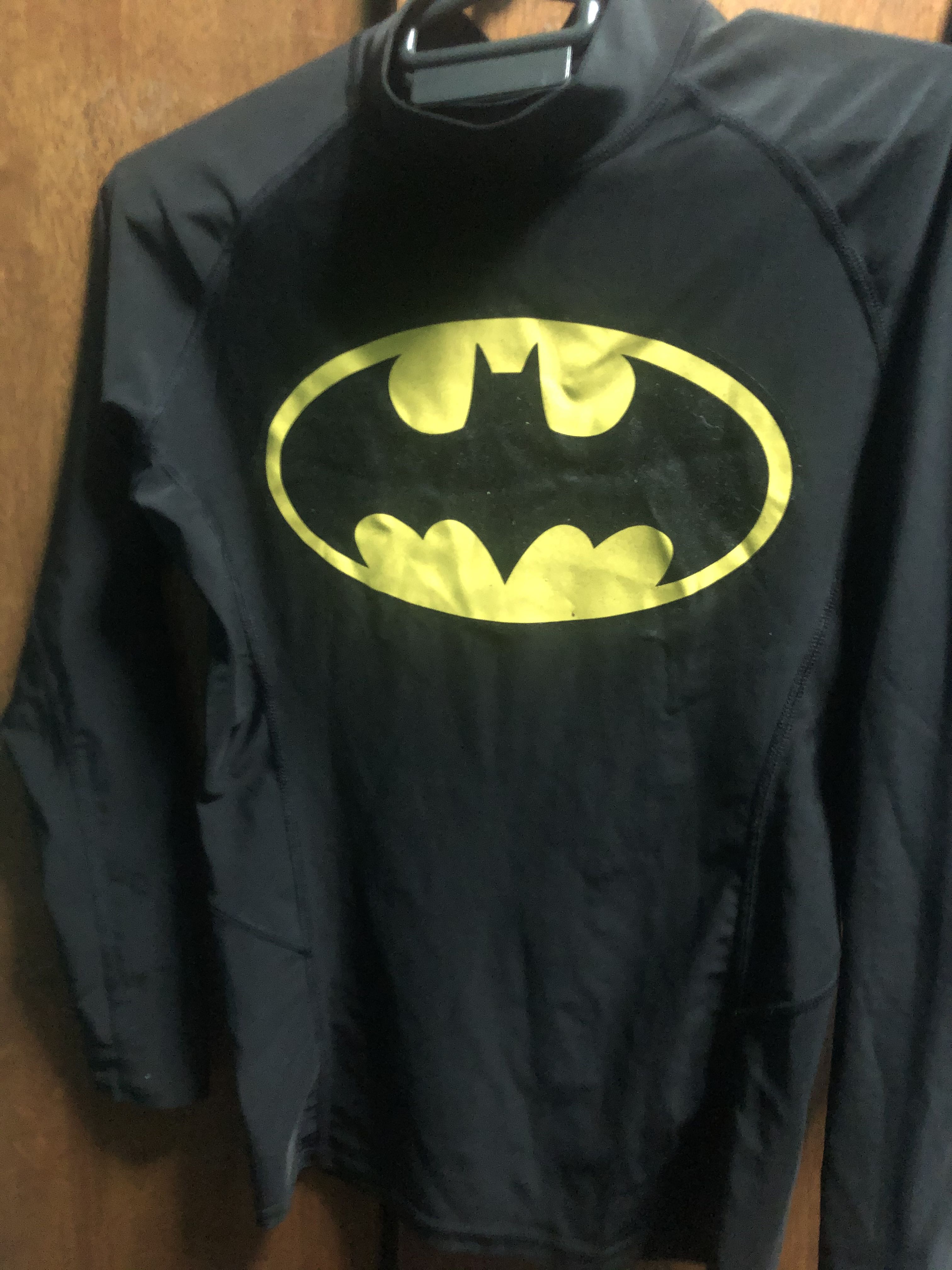 Bodymaker Batman Rash guard, Men's Fashion, Tops & Sets, Formal Shirts ...