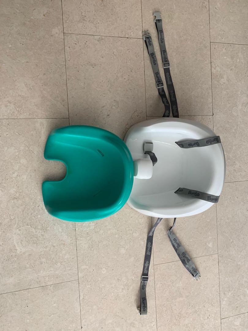 Bumbo 3-in-1 Multi Floor/Booster Seat green colour, Babies & Kids ...