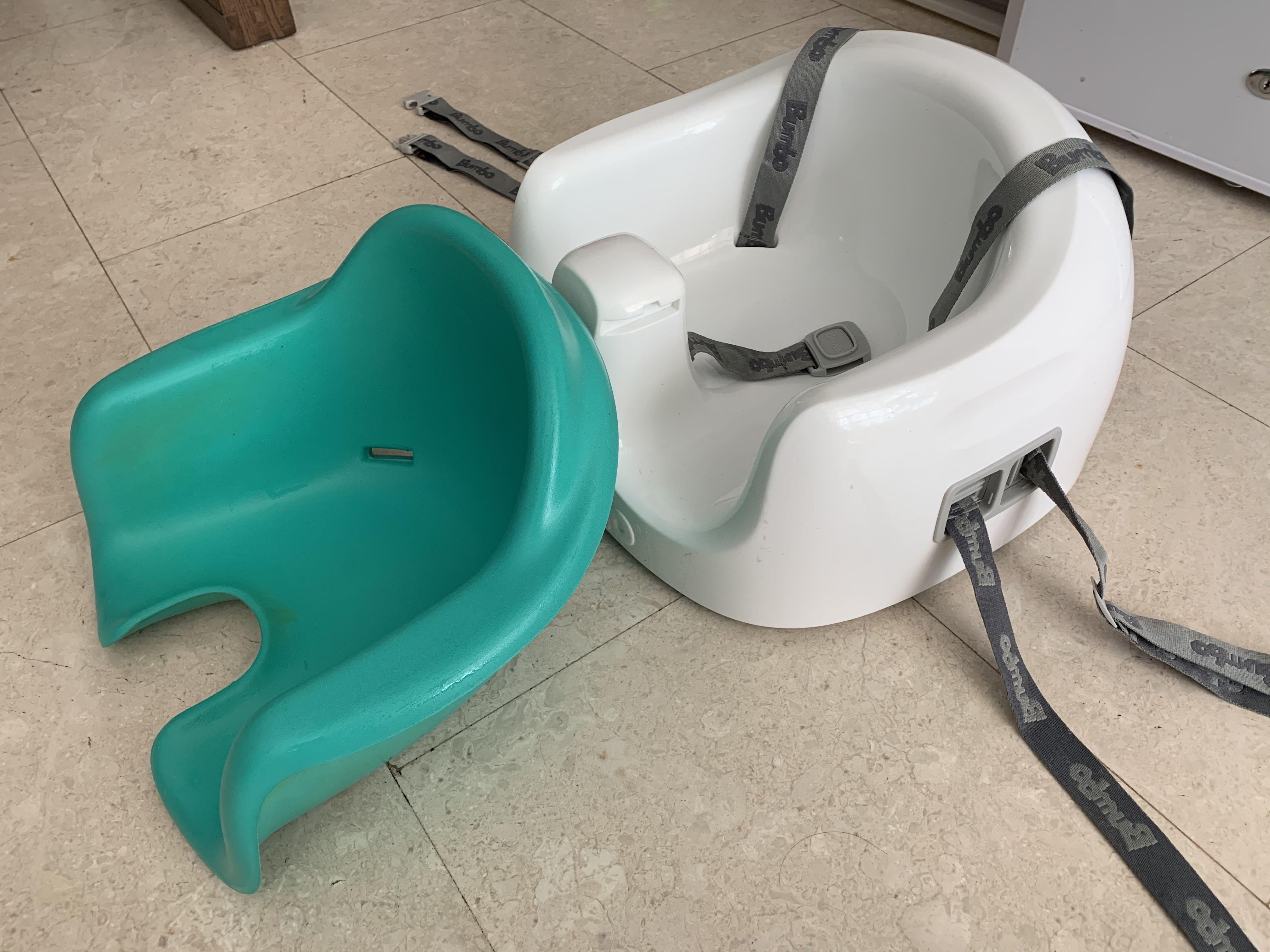 Bumbo 3-in-1 Multi Floor/Booster Seat green colour, Babies & Kids ...