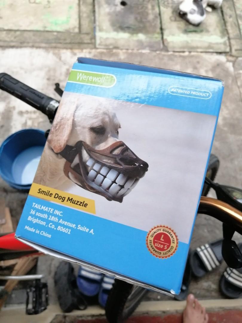 Busal/Dog Muzzle, Pet Supplies, Homes & Other Pet Accessories on Carousell