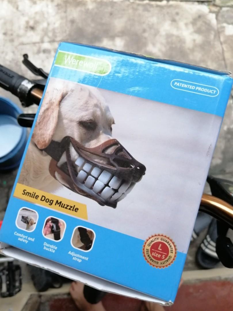 Busal/Dog Muzzle, Pet Supplies, Homes & Other Pet Accessories on Carousell