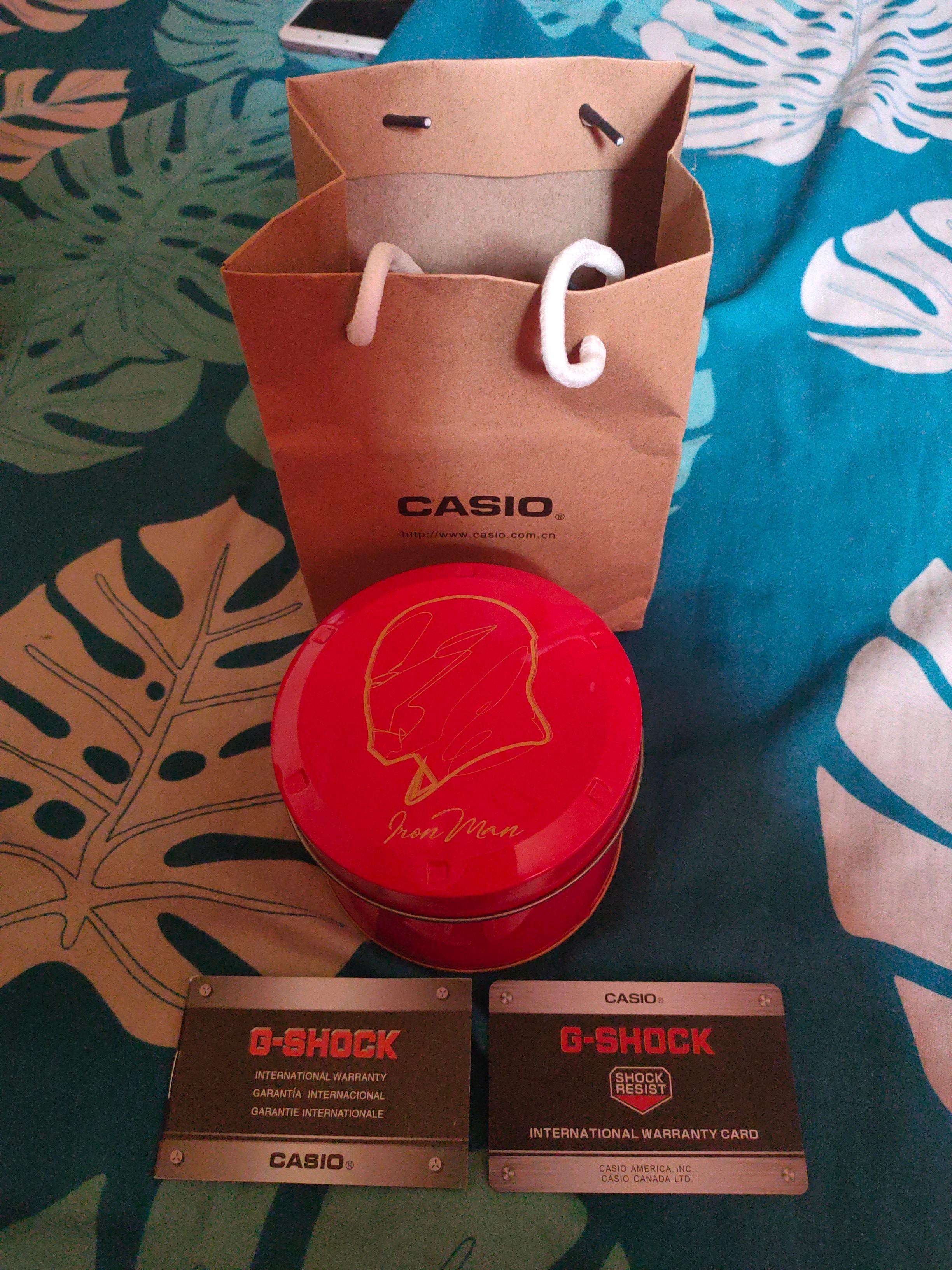 CASIO G-SHOCK EDITION IRON MAN, Luxury, Watches on Carousell
