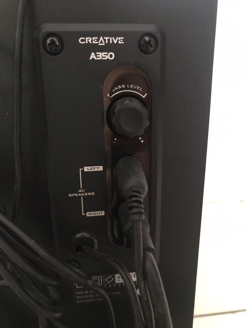 Creative SBS A350 speaker, Audio, Soundbars, Speakers & Amplifiers on ...