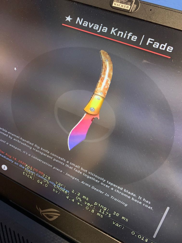 Csgo navaja fade, Video Gaming, Gaming Accessories, Game Gift Cards ...