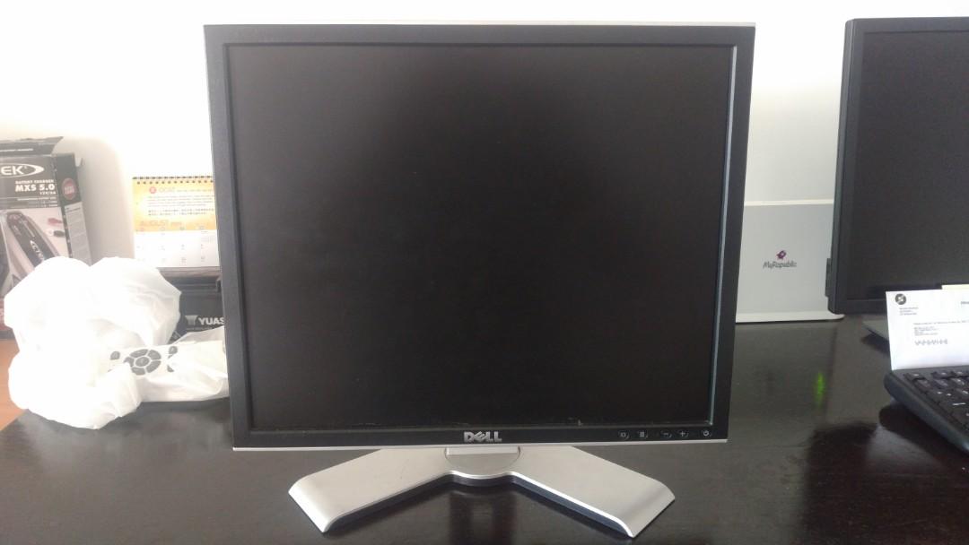 Dell 19" 1908FPt Desktop monitor, Computers & Tech, Parts & Accessories ...