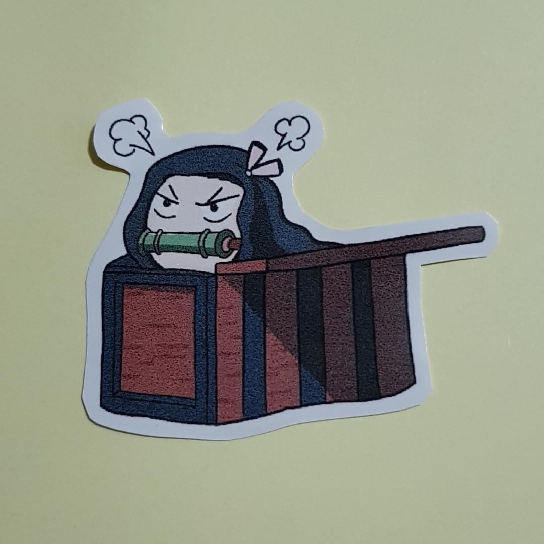 Angry Nezuko sticker | Demon Slayer, Hobbies & Toys, Stationery & Craft ...