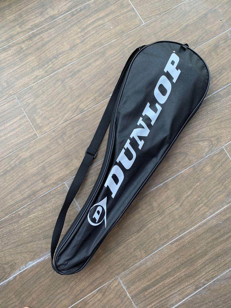 Dunlop Squash Racket with carrying case, Squash balls and rubber band ...