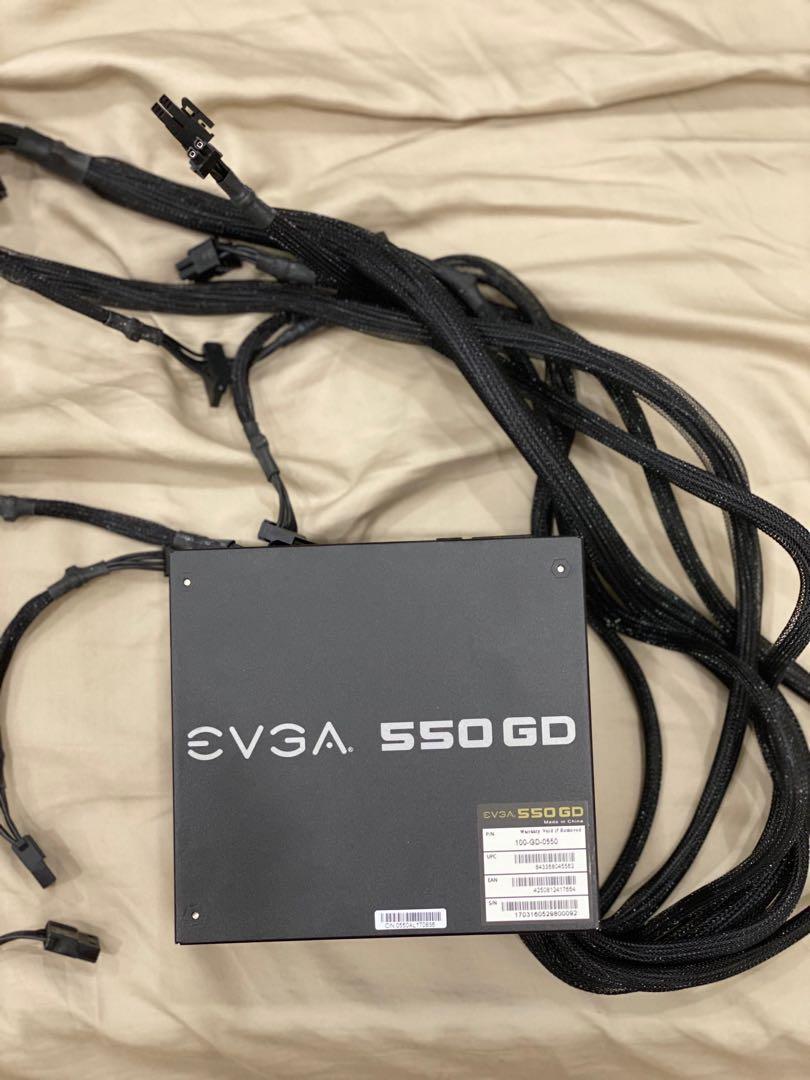 Evga 550W GD Power Supply Non Modular, Computers & Tech, Parts ...