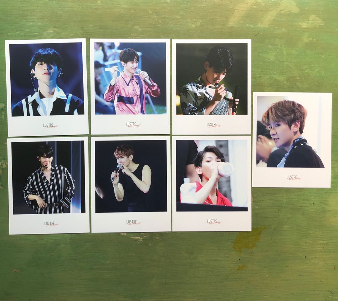 EXO Baekhyun Polaroid Set from Eskimo’s 3rd DVD ‘Lustre’ Goods, Hobbies ...