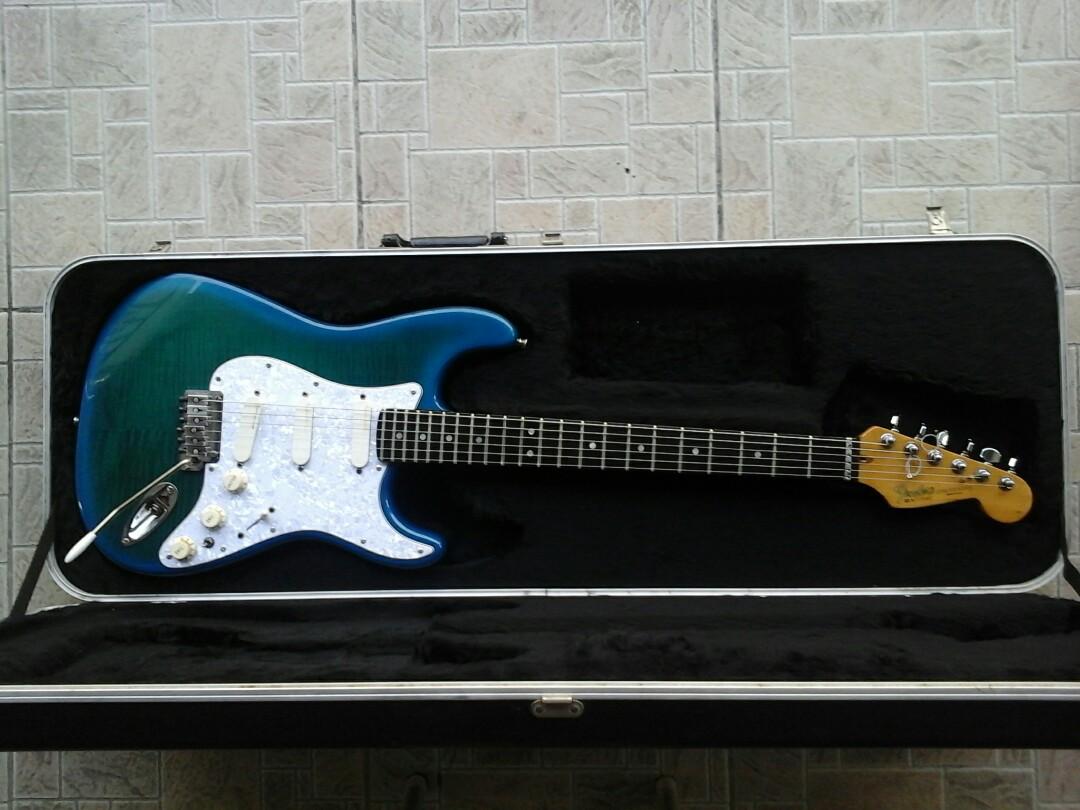 Fender Strat Plus Deluxe '93' Made in USA, not Ibanez Prestige, Ibanez ...